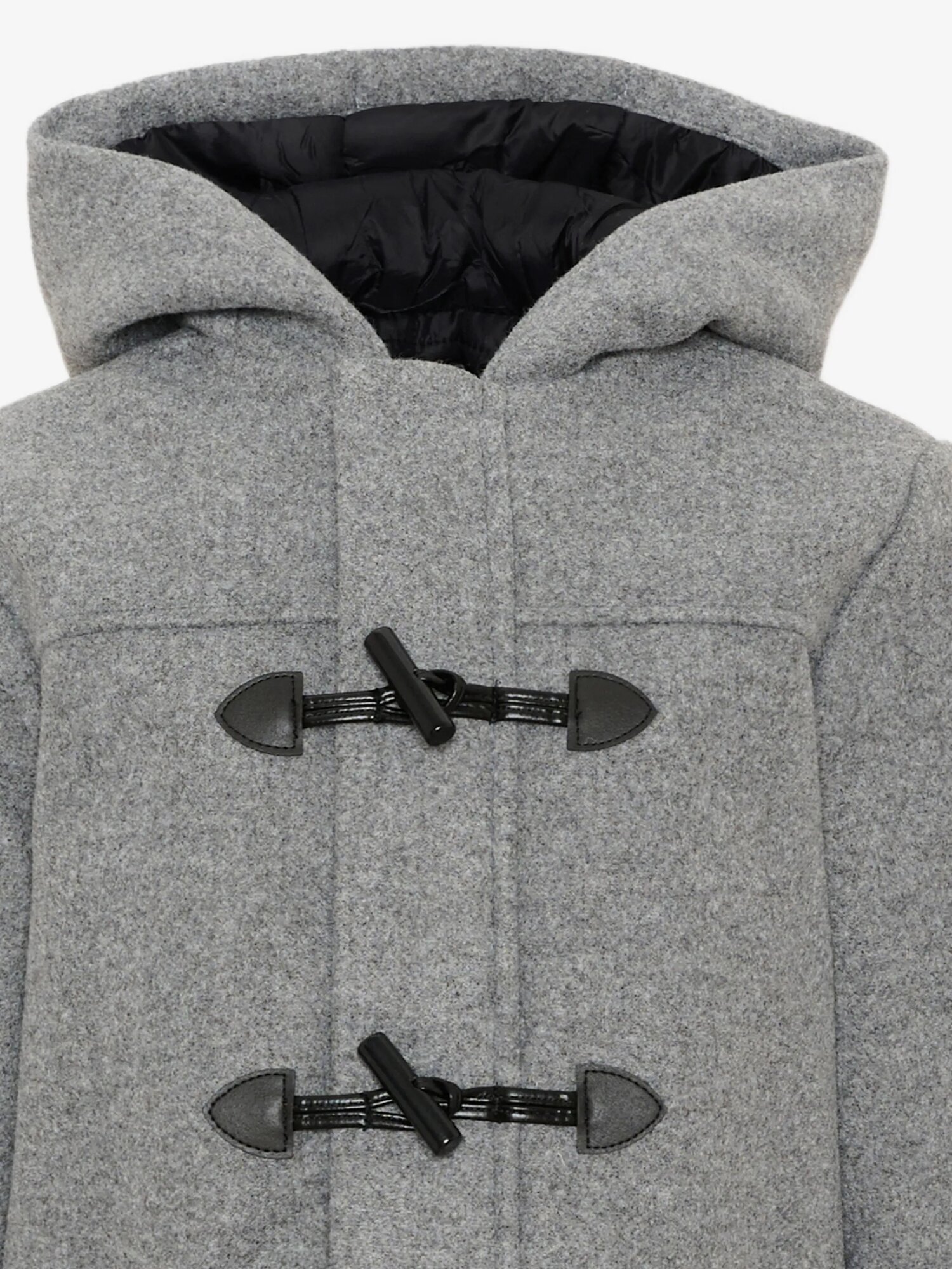 Пальто Mayoral Hooded toggle-fastening coat, размер 3 года, серый — фото 1