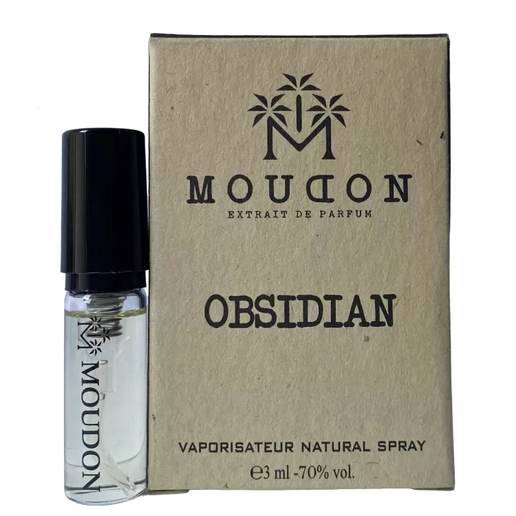 Moudon Obsidian духи миниатюра 3 мл для мужчин и женщин - Обсидиан Мудон пробник