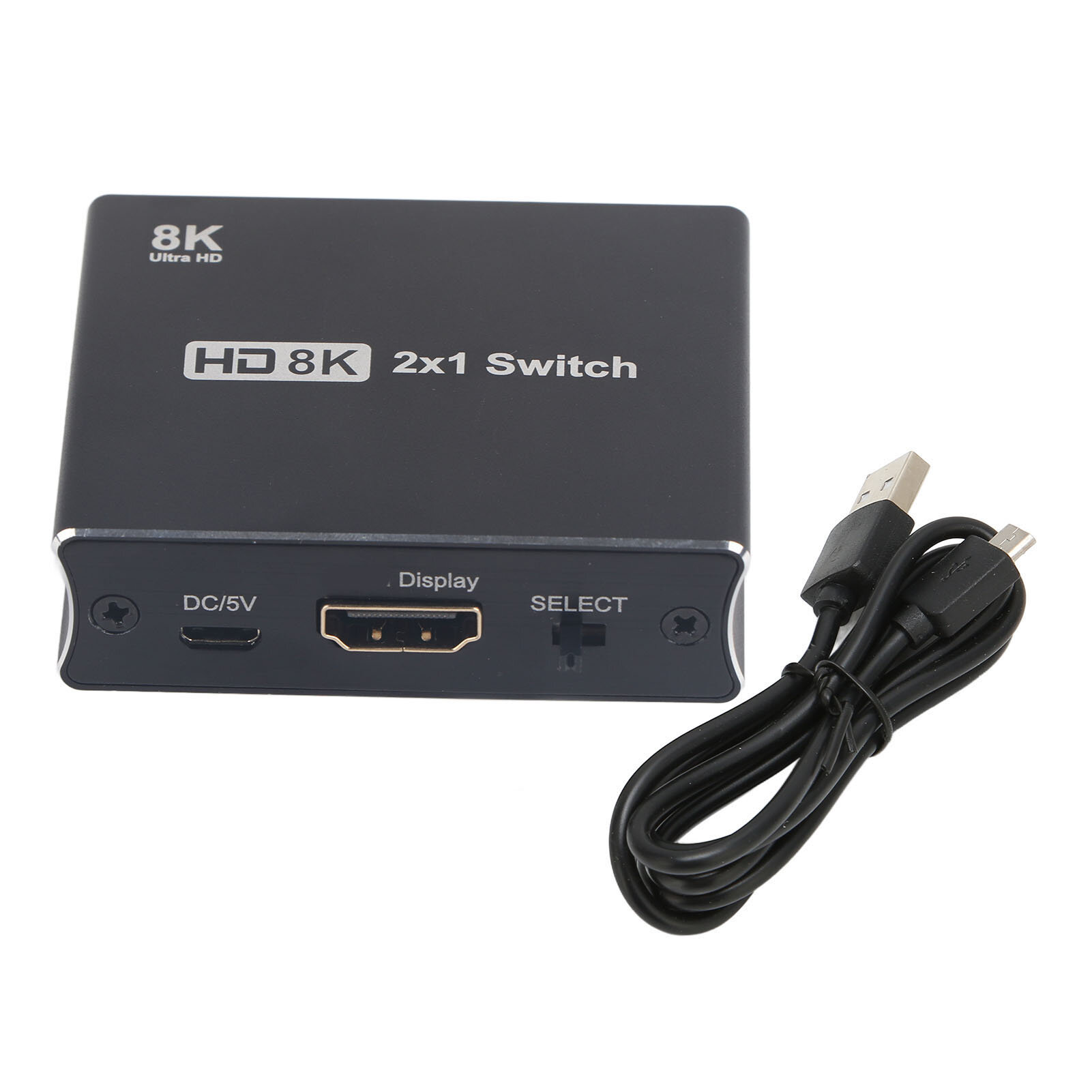 Коммутатор интерфейса мультимедиа HD, высокоскоростной 48 Гбит/с 8K 60 Гц, 2 в 1, для HDTV-проектора, компьютера