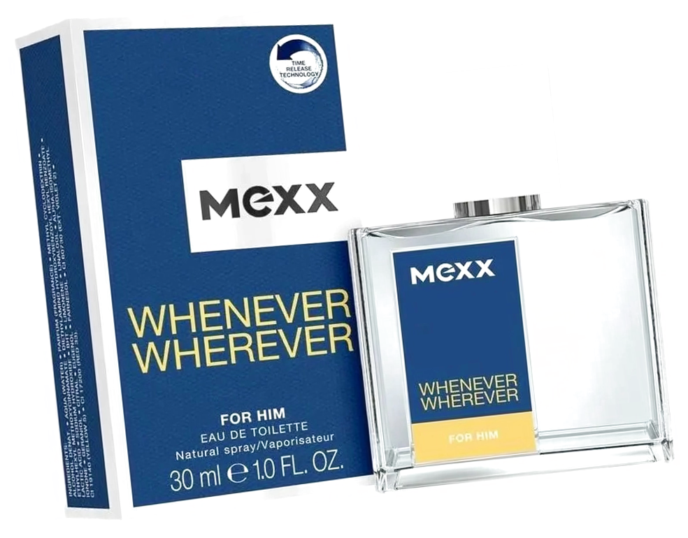 Парфюм для мужчин Mexx Whenever Wherever For Him 30 мл / Мекс Когда Бы То Ни Было