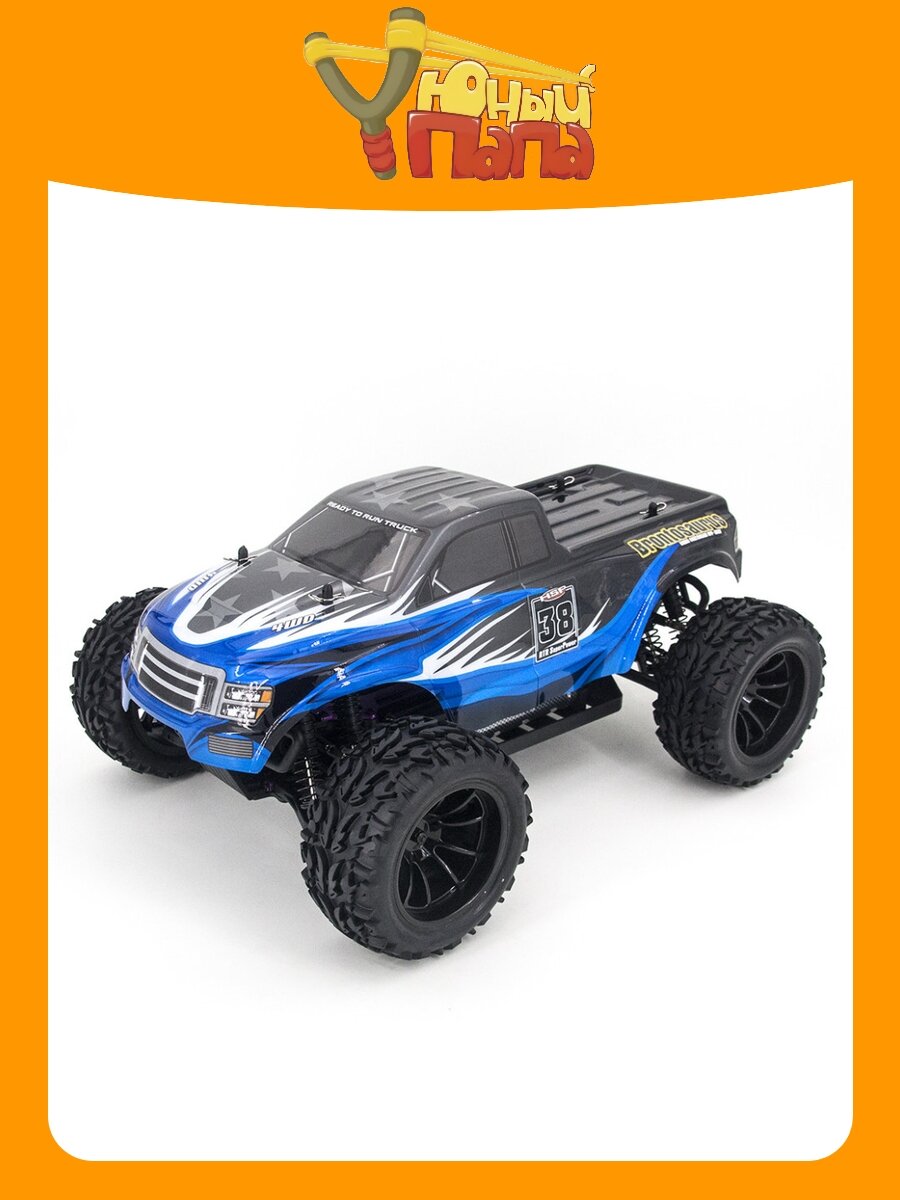 Радиоуправляемый внедорожник HSP Brontosaurus 4WD 1:10 2.4G - 94111-AA-Blue