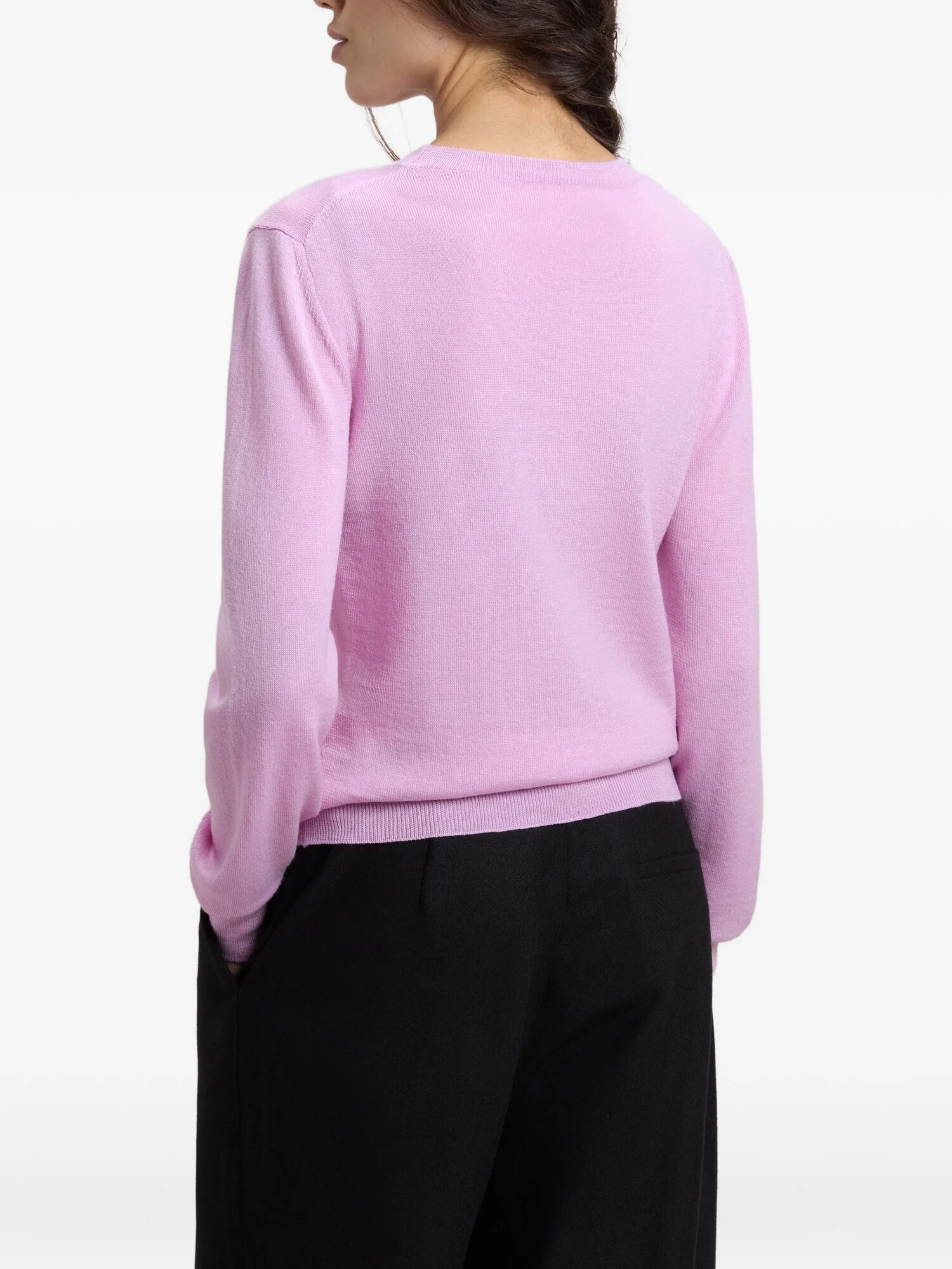 Свитер Woolrich Virgin wool crew-neck sweater, размер 40, , pink — фото 1