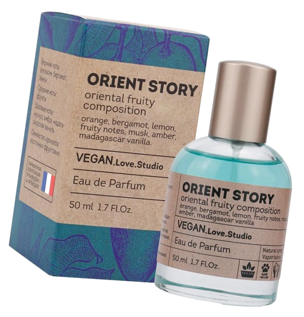Парфюмерная вода женская 50 мл / Delta Parfum Vegan Love Studio Orient Story - Ориент Стори