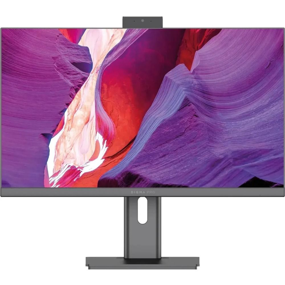 Моноблок Digma Pro Unity 27" Full HD i5 1235U (1.3) 16Gb SSD512Gb UHDG CR Windows 11 Professional Eth WiFi BT 90W клавиатура мышь Cam серый 1920x1080
