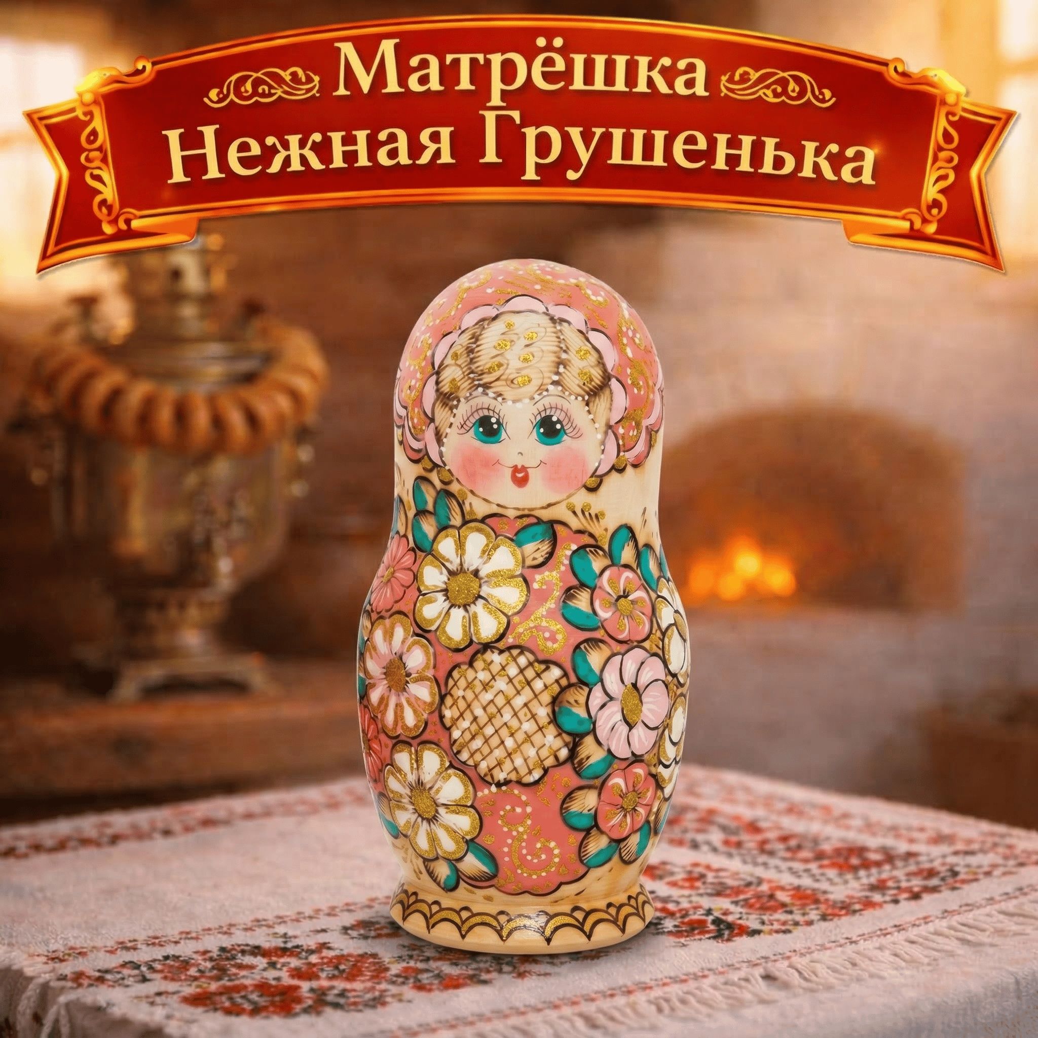 Матрешка Нежная Грушенька