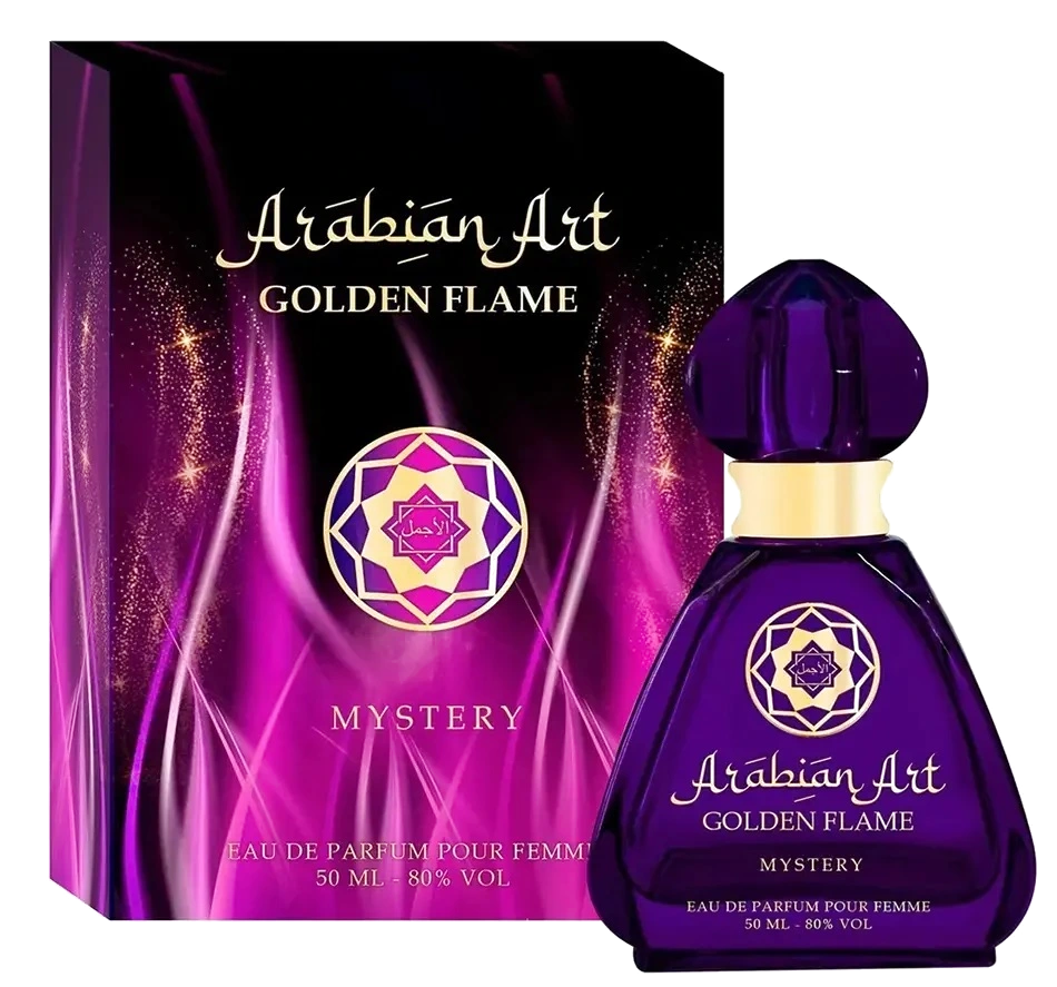 Парфюмерная вода для женщин Arabian Art Golden Flame Mystery / Голден Флейм Мистери 50 мл