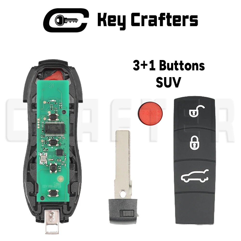 Умный автомобильный ключ Key Crafters KR55WK50138 ID49 315/433/434 МГц для 315 MHz, 3-1 BT SUV