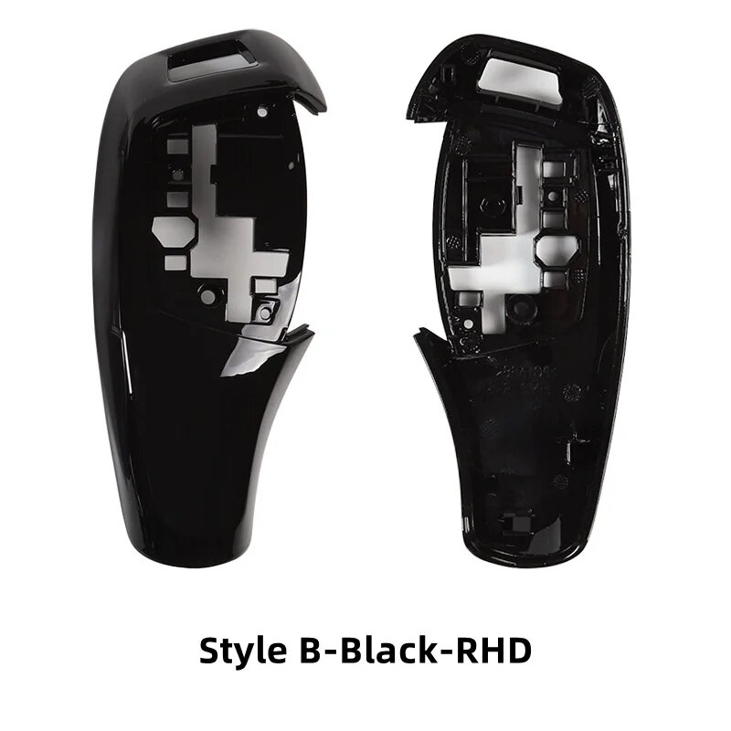 Сменный чехол рычага переключения для BMW X5 F15 2014-2018 X6 F16 2015-2019 Ручка рычага переключения передач из АБС-углеволокна с узором