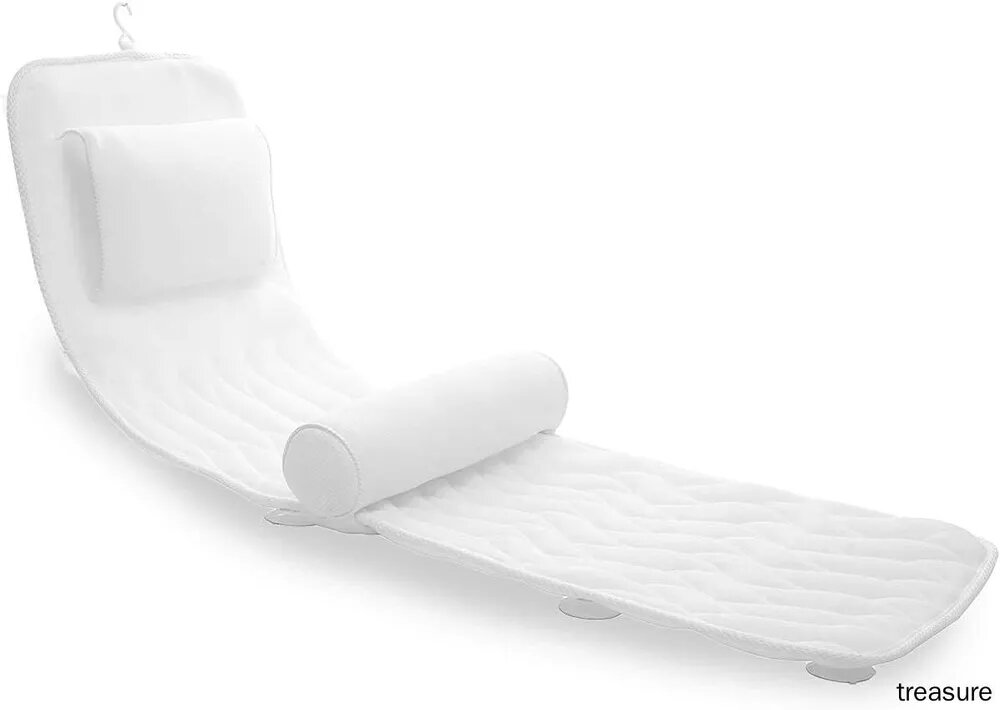 Подушка для ванны на все тело с поясной подушкой с 14 присосками 3d air mesh
