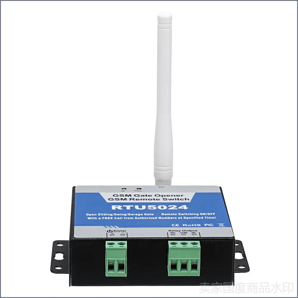Реле GSM для управления дверью RTU5024, четырехдиапазонное 850/900/1800/1900 МГц