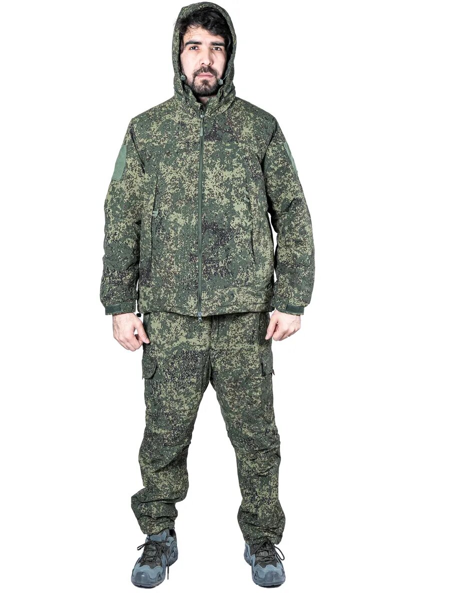 Костюм тактический зимний камуфляжный, форма пиксель