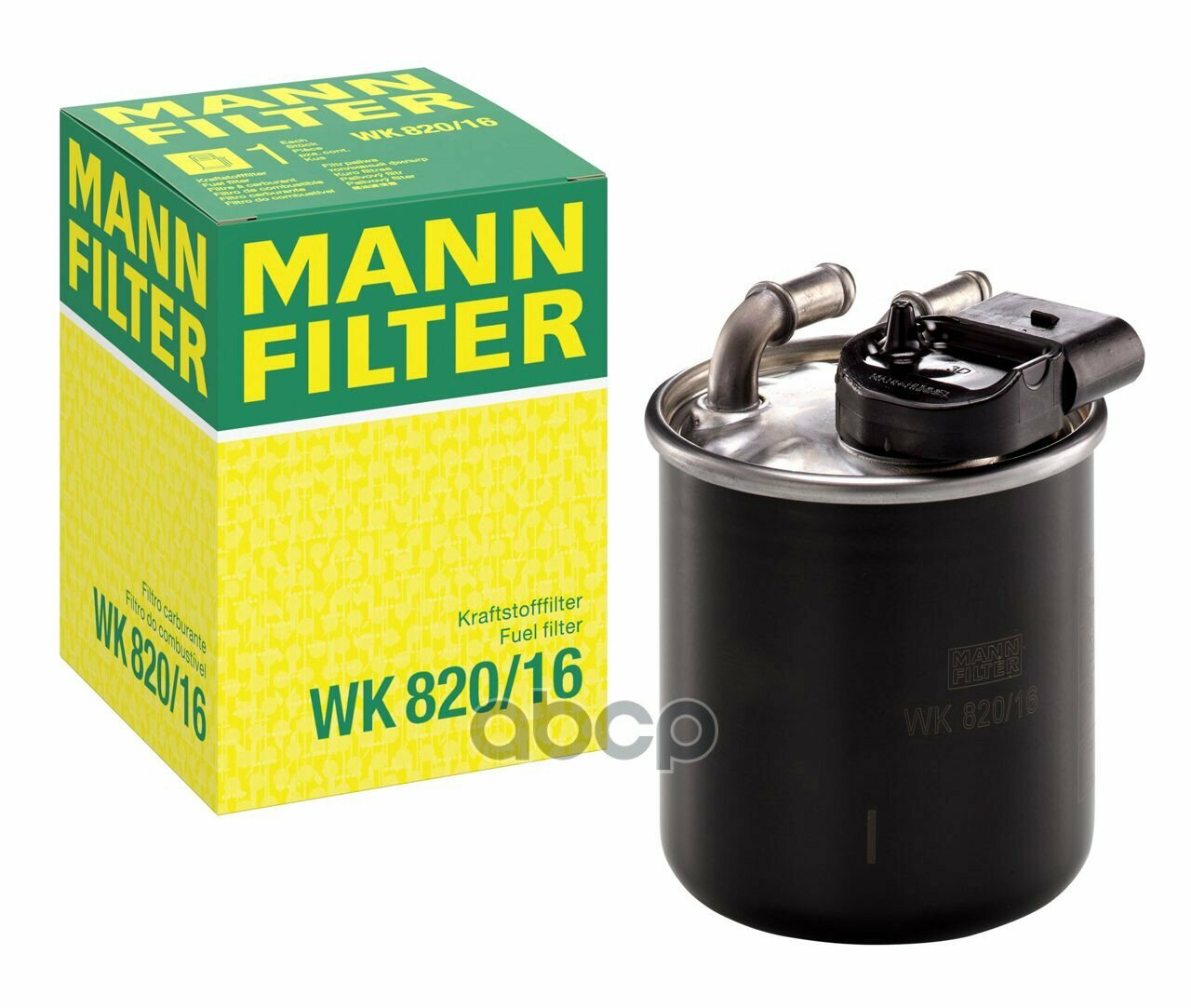 Фильтр топливный WK820/16 MANN-FILTER арт. WK820/16