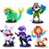 Фигурка ONETOY Набор Индиго Парк Рамбли, Молли, Ллойд, Салем, Финли 5шт 6-8см