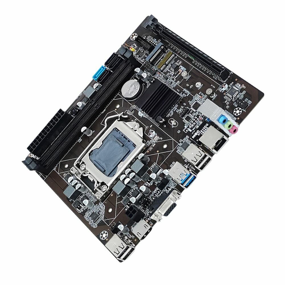 Материнская плата B75 LGA1155, 2 слота DDR3, интерфейс M.2 NVMe для настольных ПК системная плата сокет 1155 чипсет B75 разъем M.2