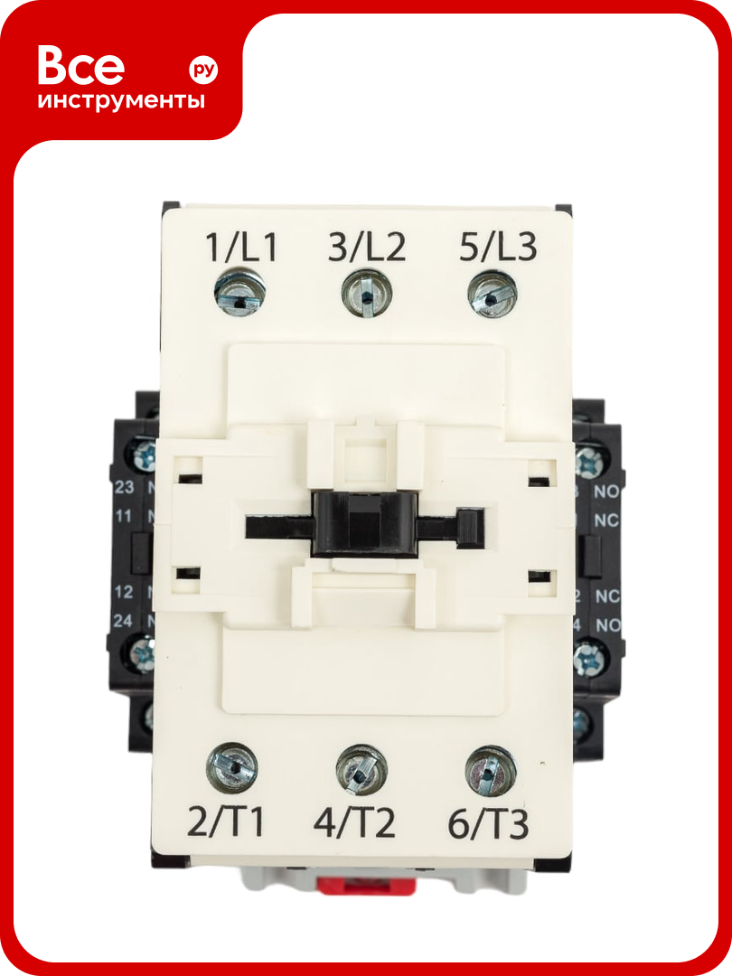 Электромагнитный пускатель Электротехник ПМ12-063151 УХЛ4 В, 220В/50Гц, 2з и2р, 63А, нереверсивный, без реле, IP20 ET013230