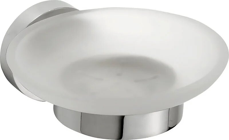 Мыльница Bemeta Omega 104108042 настенная, стеклянная, круглая, хром
