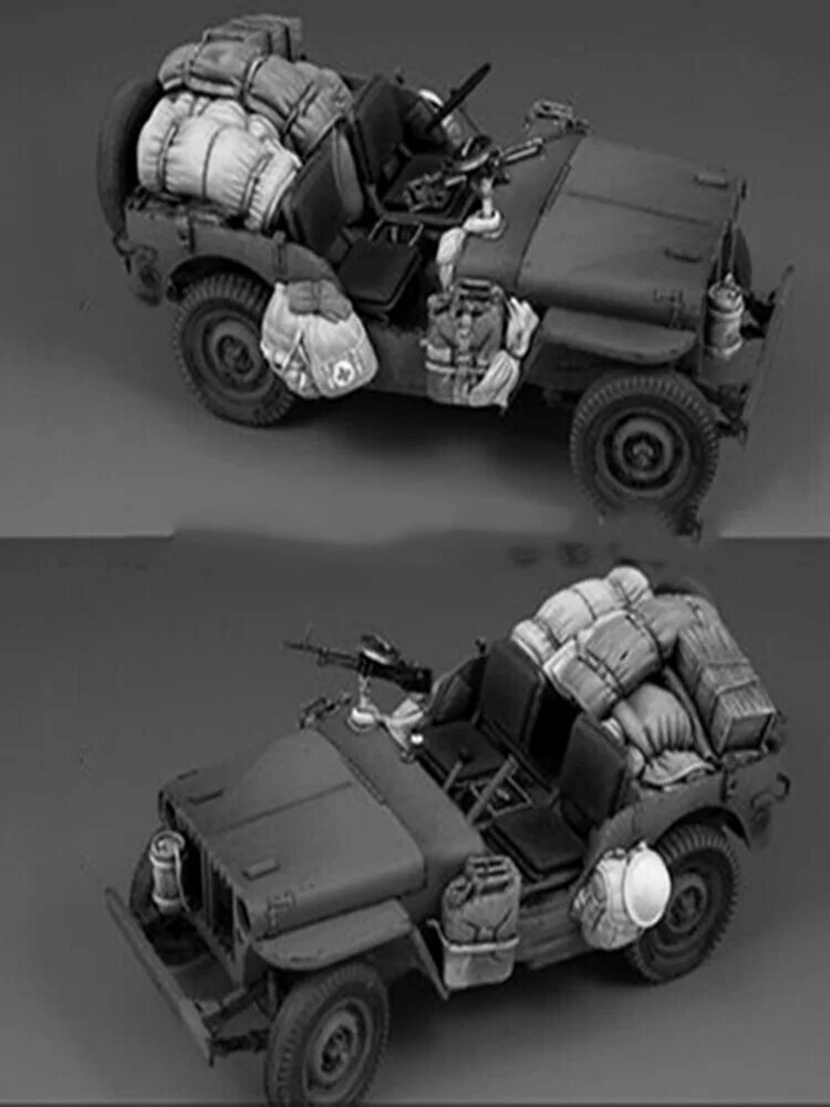 Набор аксессуаров KIMERA 1/35 смола серый