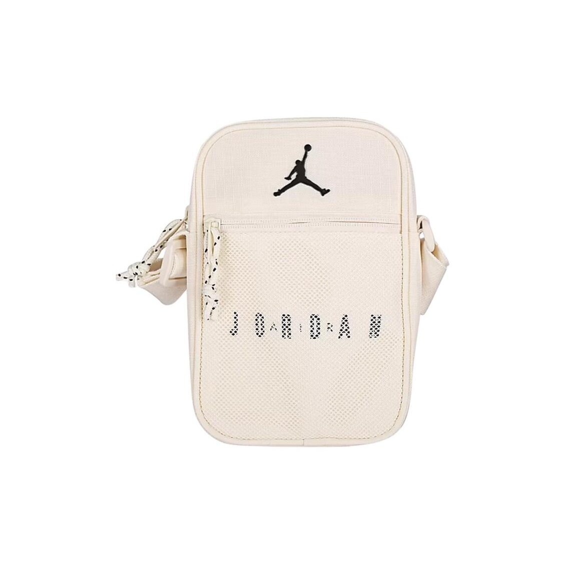Сумка Jordan, фактура тиснение, экрю — фото 1