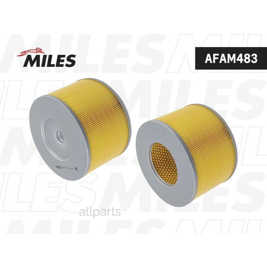 MILES AFAM483 Фильтр воздушный TOYOTA LAND CRUISER 3.0 TD 93-