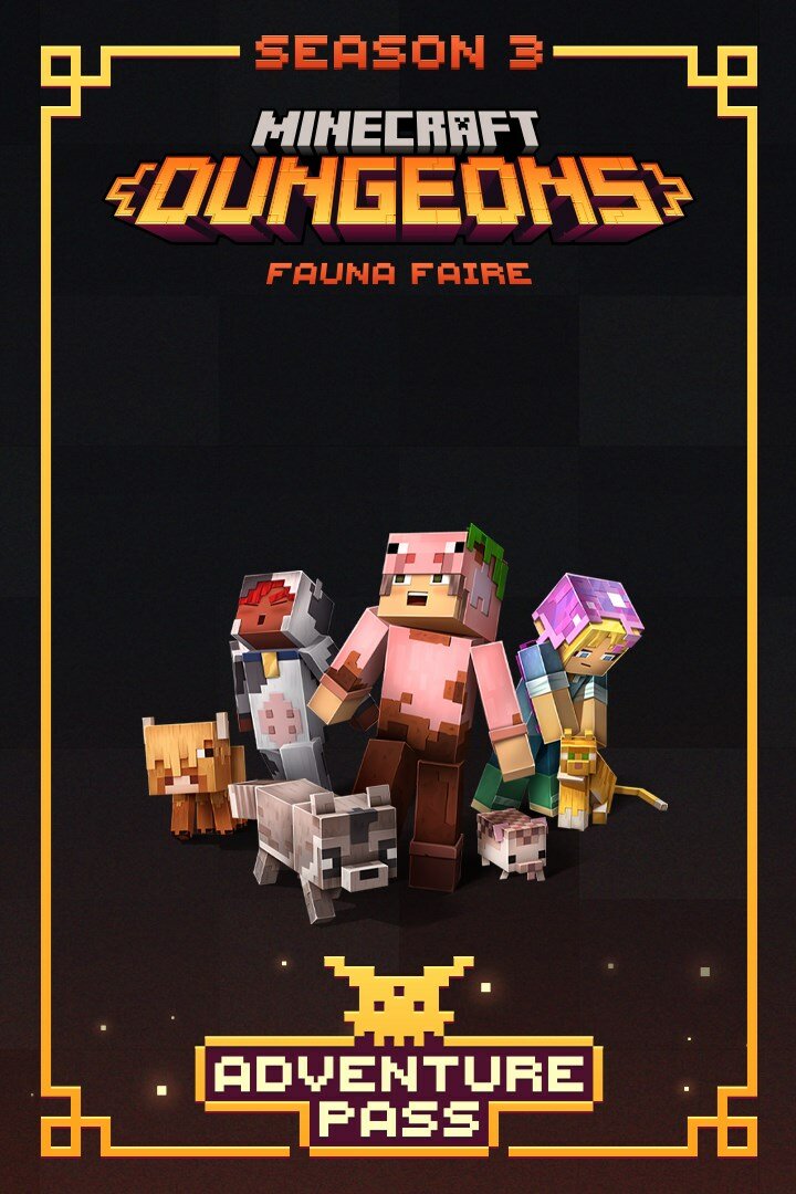 Minecraft Dungeons: Fauna Faire Adventure Pass — дополнение (DLC) — дополнение (DLC) для Xbox / Microsoft Store · Xbox · цифровой ключ · нужна базовая игра