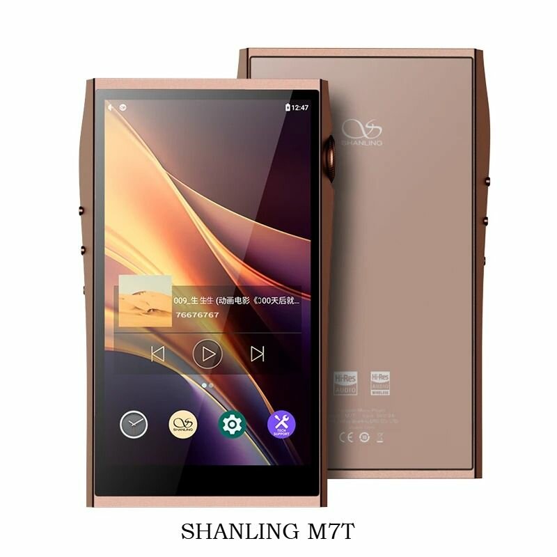 Портативный проигрыватель SHANLING M7T на базе Android 13 с двусторонним Bluetooth‑соединением. LDAC