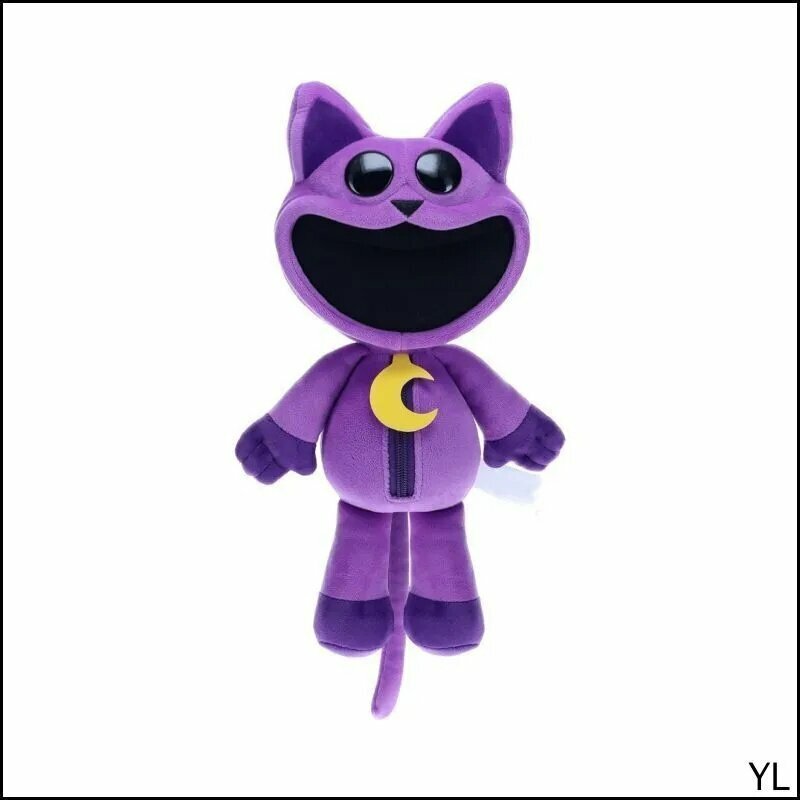Мягкая игрушка, КэтНэп, Кот Дремот, CatNap, Poppy playtime3, Smiling critters, кэт нэп30cm