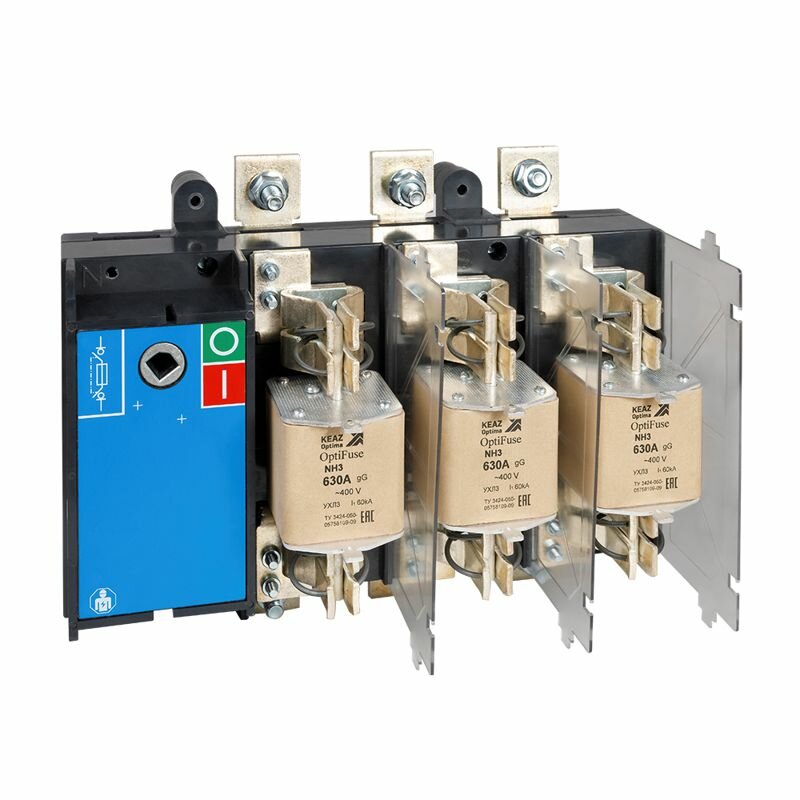 Выключатель 3п 630А OptiSwitch DI-F-3-630-3 КЭАЗ 369400