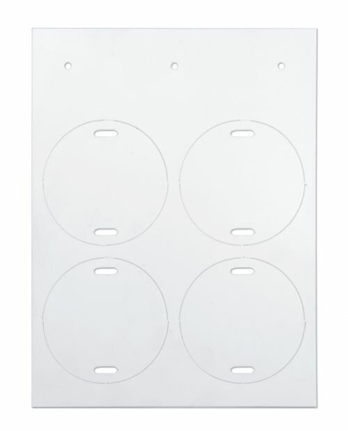 Маркировка для кабеля круг D 55 (уп.40шт) DKC CIC55554CIW