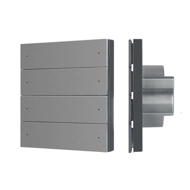 Панель кнопочная SMART-ZB-801-22-1G-8SC-MULTI-IN Grey 230В IP20 пластик INTELLIGENT ARLIGHT 055486