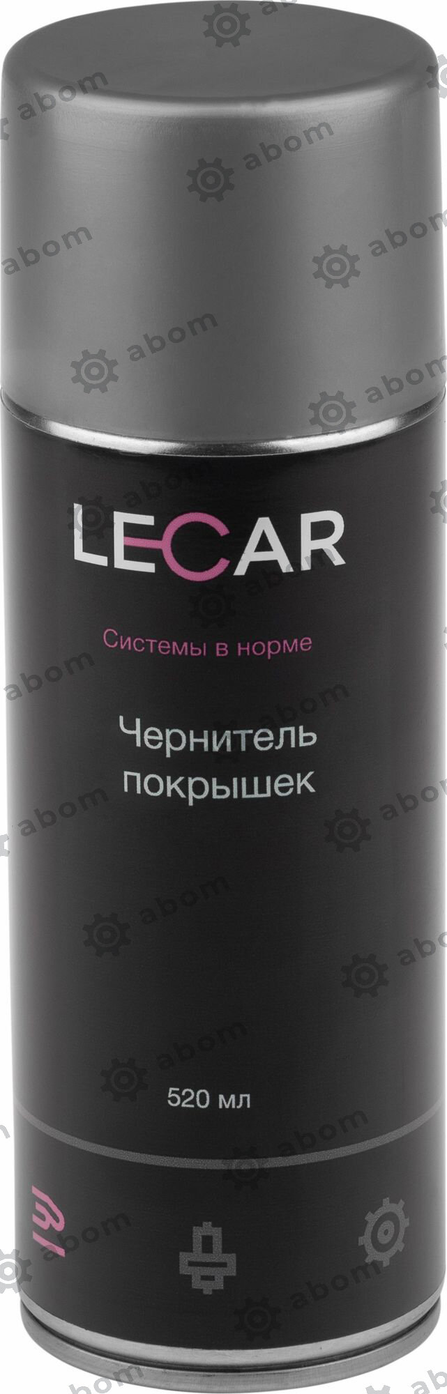 Чернитель покрышек LECAR 520 мл. аэрозоль LECAR000013112