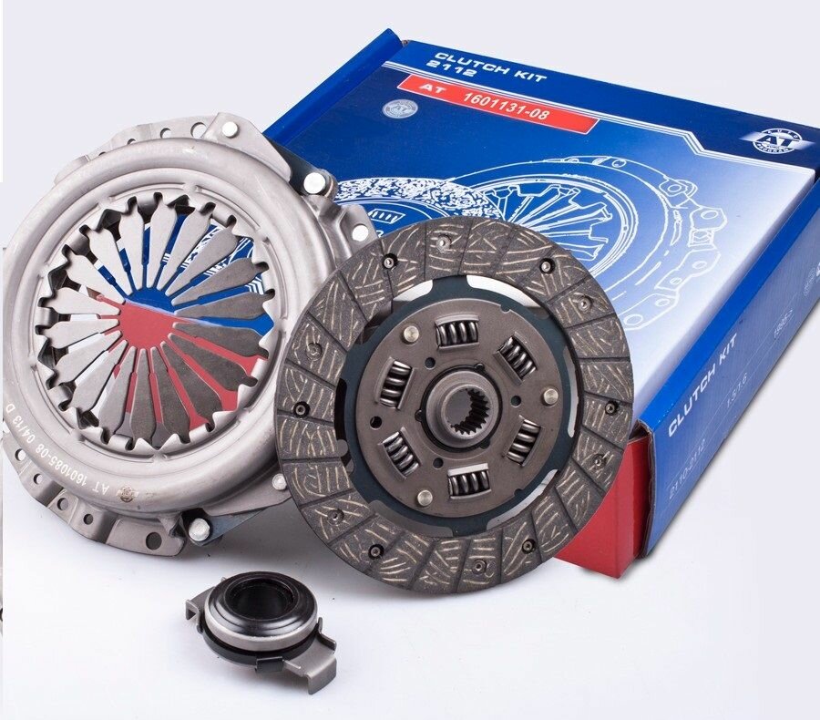 Комплект сцепления для ВАЗ 2108 2109 21099 SAMARA 97- 2113 2114 2115 SAMARA2 03- компл Auto Technologies Group AT 1601131-08