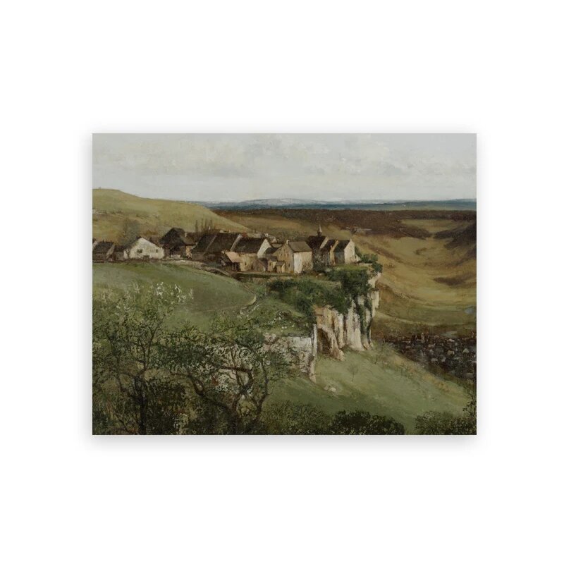 Пейзаж Франция, картина 13x18 см, aPC9826