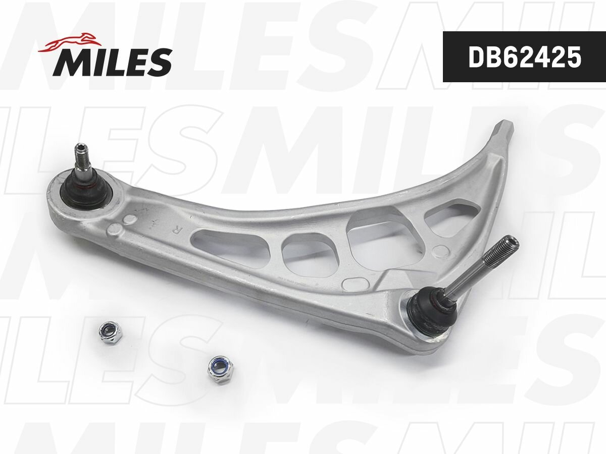 MILES Рычаг передней подвески правый (без кронштейна) BMW 3 E46 (LEMFORDER 1791901) DB62425