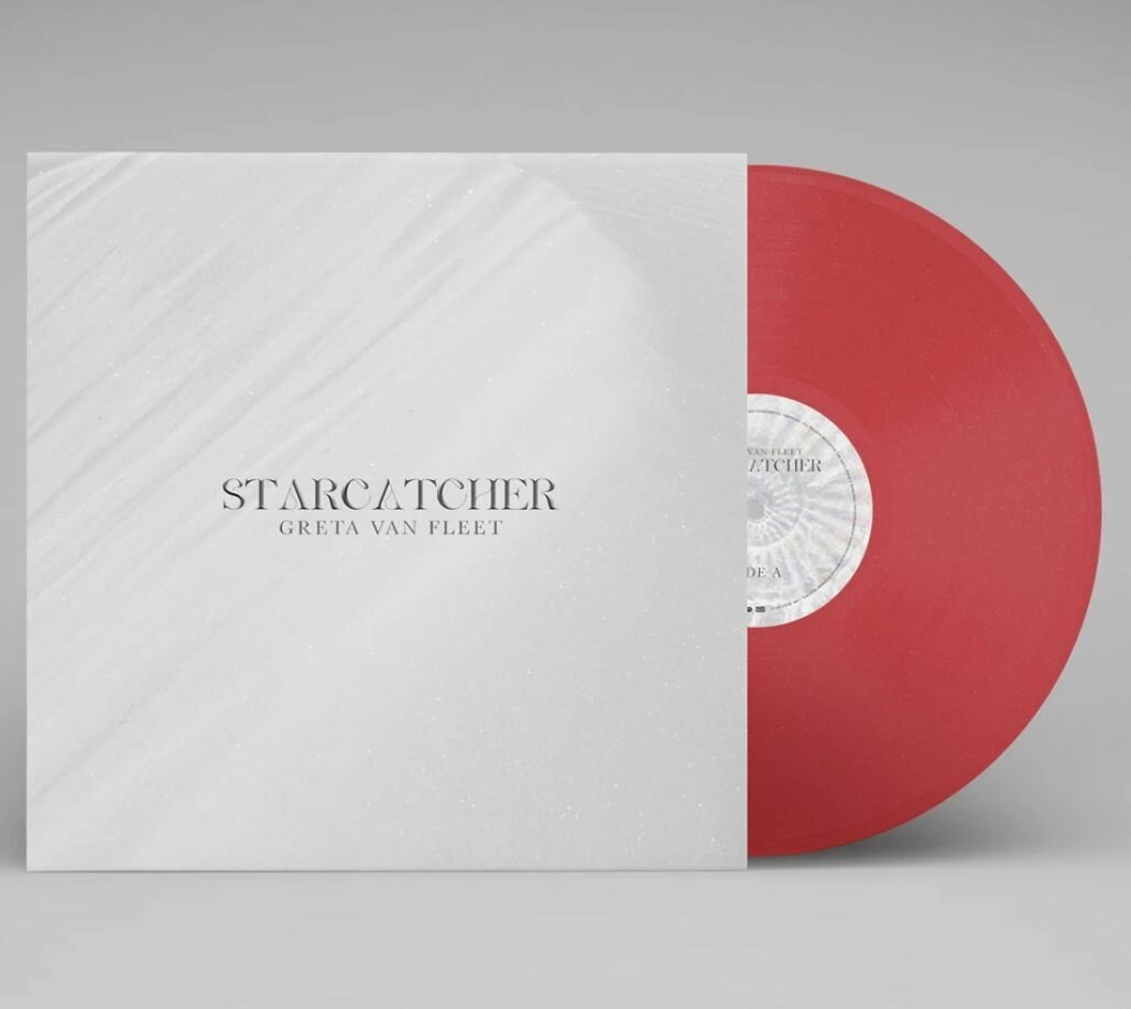 Greta Van Fleet - Starcatcher - Target Exclusive, Ruby Red Translucent + Glitter Colored LP - новая виниловая пластинка