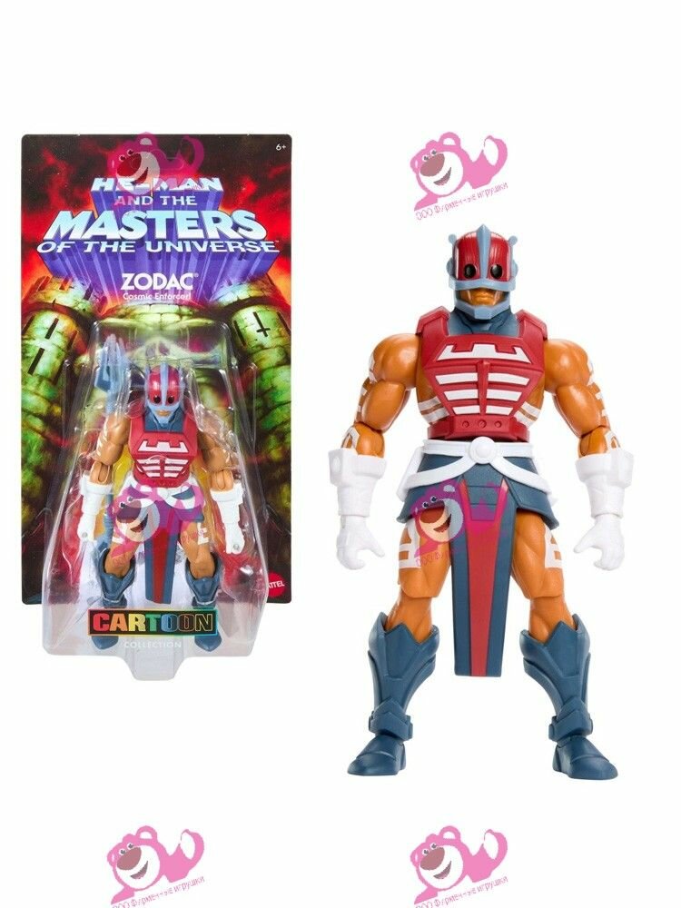 Игрушка Masters of the Universe Origins Action Figure 200X Cartoon Collection Zodak,5.5 Inch 1980s Motu TV Immortal, Detailed Design & Two Headed Staff