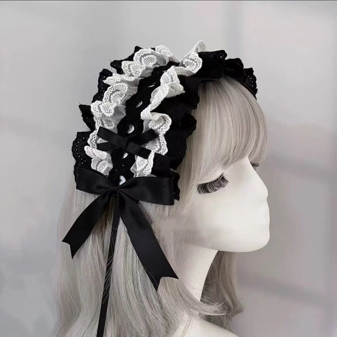 Резинки для волос Harajuku Doll Gothic Lolita Y2K