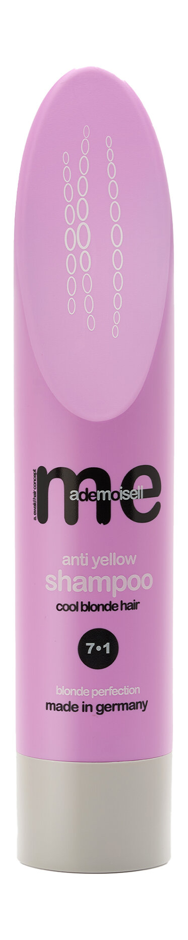 ME MADEMOISELLE Шампунь для волос Anti Yellow 7.1, 250 мл