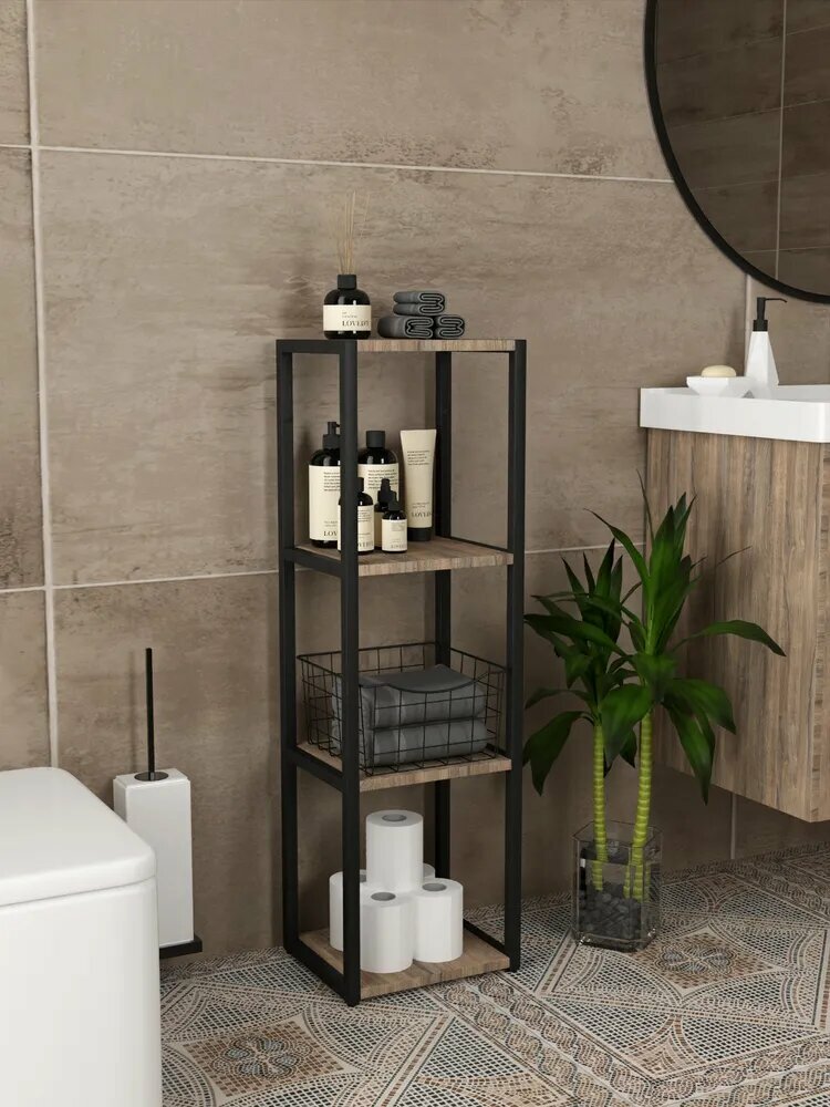 IamLoft Полка Напольная Прямая, 30х25х98 см, 1 шт.