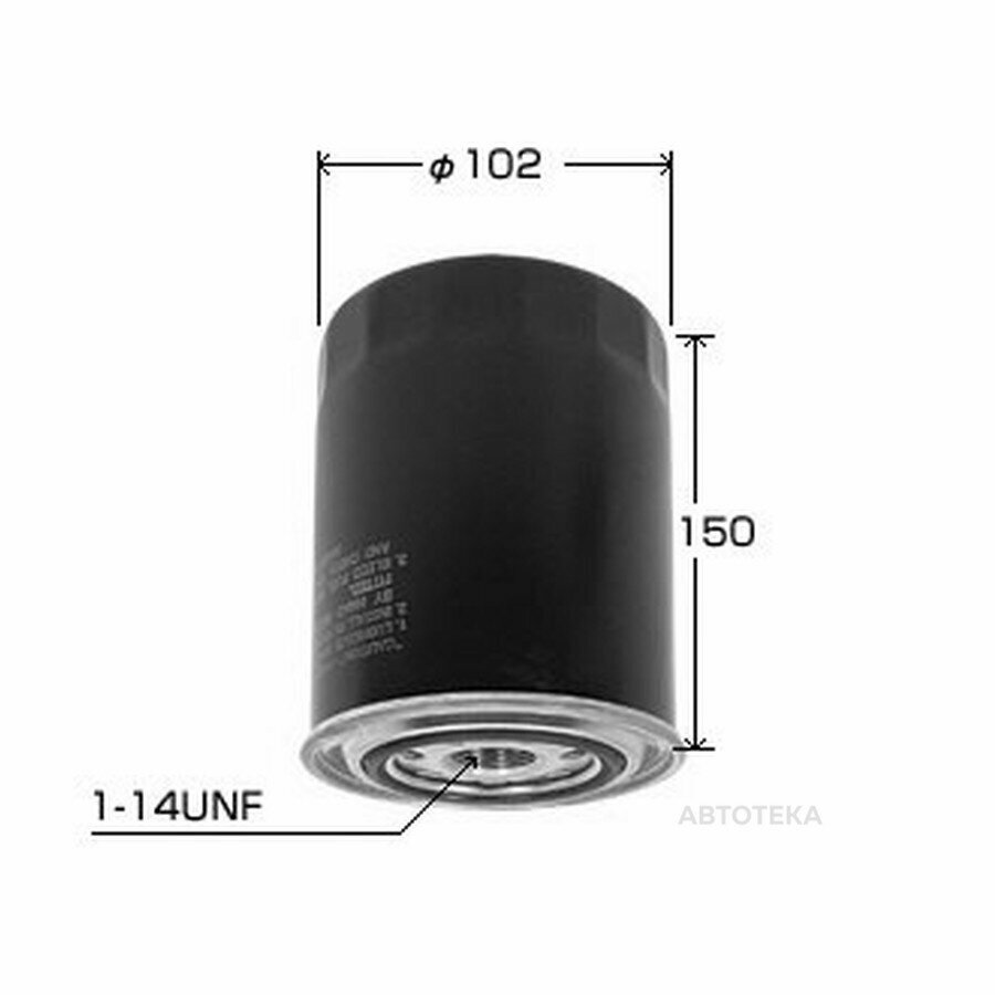 Фильтр топливный VIC FC608A K13D, P11C, F17D, F20C, F21C, V26C, M10U '94-