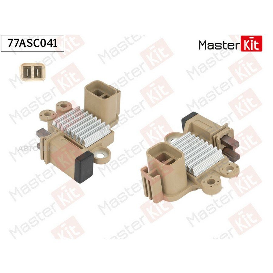 Регулятор напряжения генератора HYUNDAI KIA под мост с допдиодами 77ASC041 MASTERKIT 77ASC041