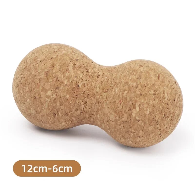 Пробковый массажный мяч для йоги 6cm