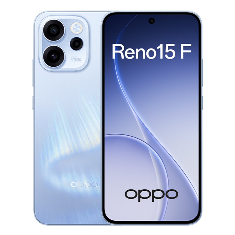 OPPO Смартфон OPPO Reno15 F 5G | 6.57 дюйма | Snapdragon 6 Gen 1 | 7000 мАч | 50 Мп
