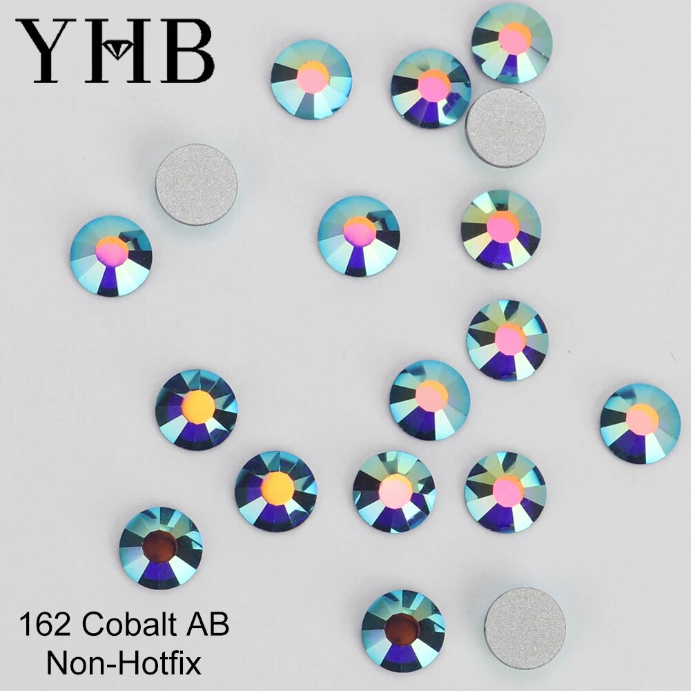 Стразы YHB 162 Cobalt AB Non-Hotfix