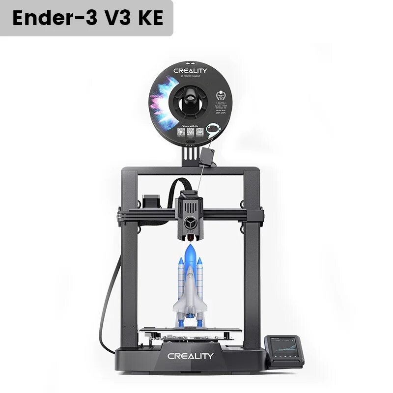 3D-принтер Creality 3D Ender-3 V3 KE/SE FDM 2024 года, обновленная версия Ender-3 S1 Pro и S1 со скоростным автоматическим уровневанием Impresora 3d Printers