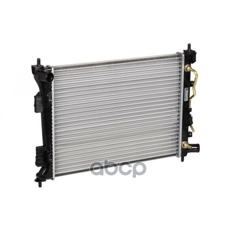 Радиатор охлаждения, бренд LUZAR, номер по каталогу LRC081L4, применяется на Hyundai Solaris, с 2010 года. LUZAR арт. LRC081L4