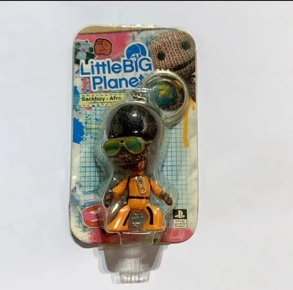 Статуэтка и аксессуары, статуэтка LittleBigPlanet, маленький Сэкбой-афро6см