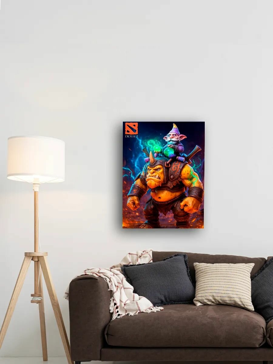 Постеры на стену Дота 2 dota, плакат 1шт, А4 размер. — фото 1
