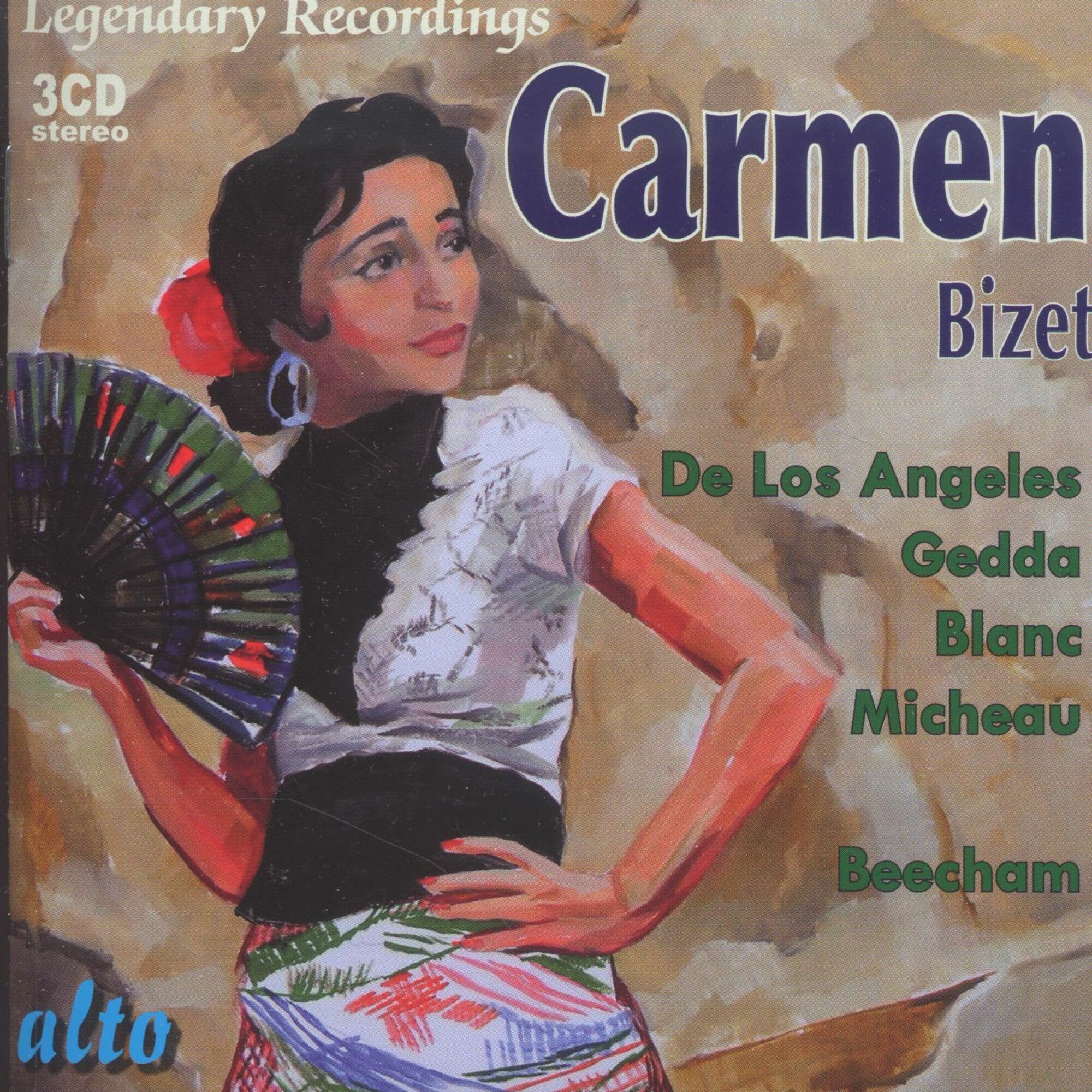 CD Диск Victoria De Los Angeles - Bizet: Carmen (3CD) 2011, Jewel
