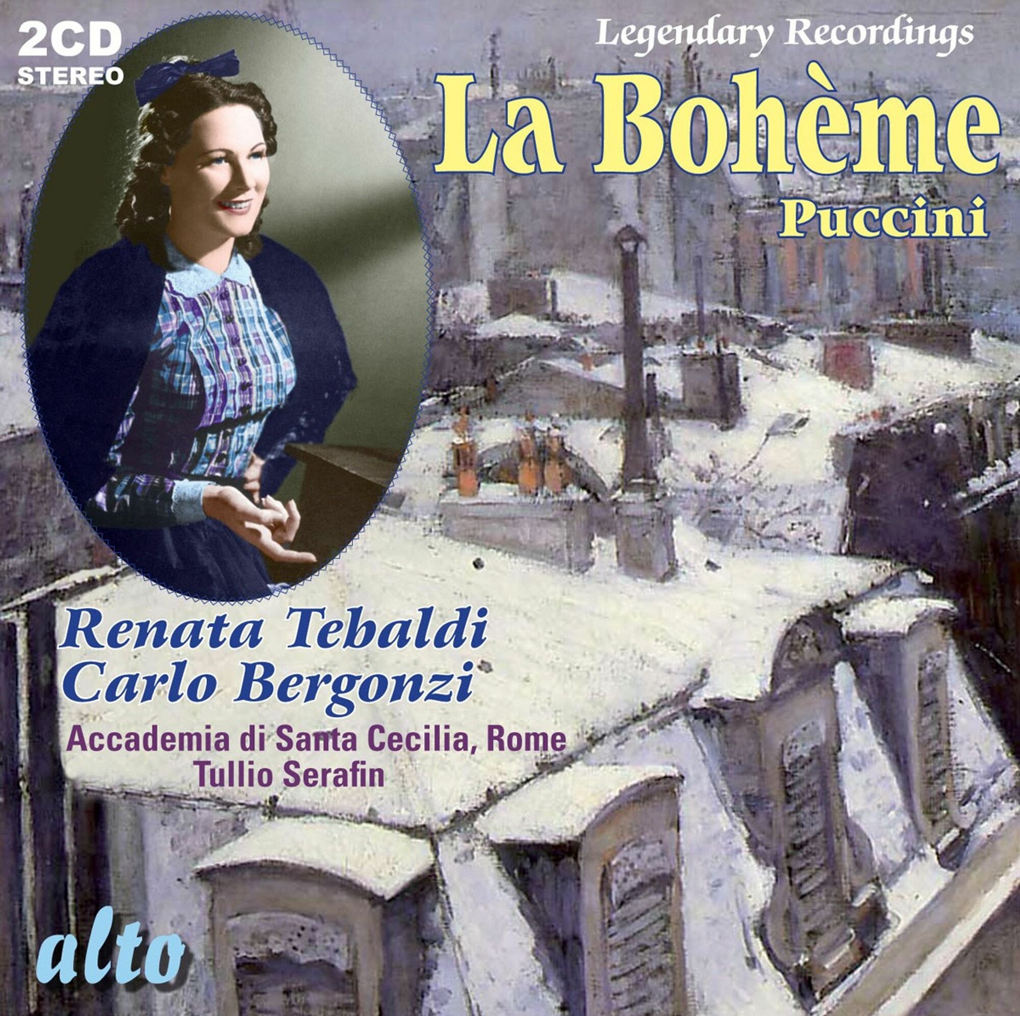 CD Диск Renata Tebaldi, Carlo Bergonzi, Tullio Serafin - Puccini: La Boheme (2CD) 2011, Jewel