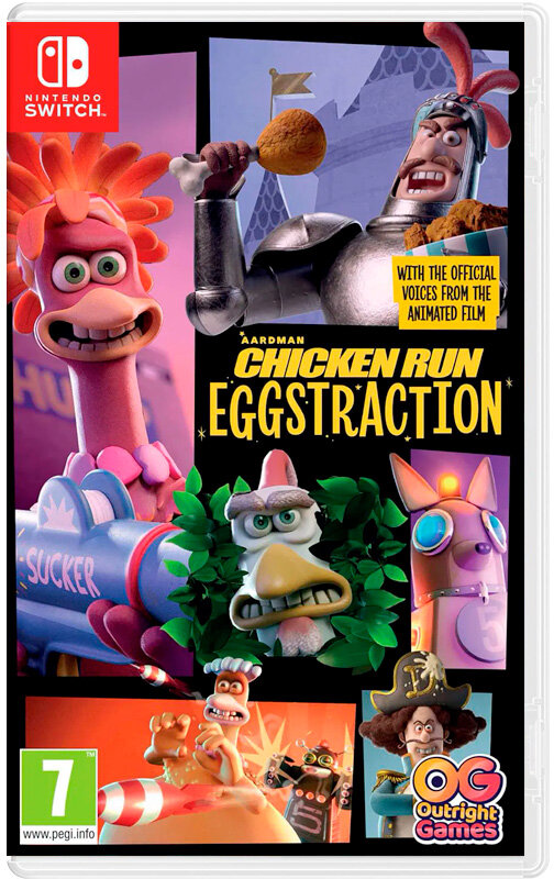 Chicken Run: Eggstraction [Nintendo Switch, английская версия]